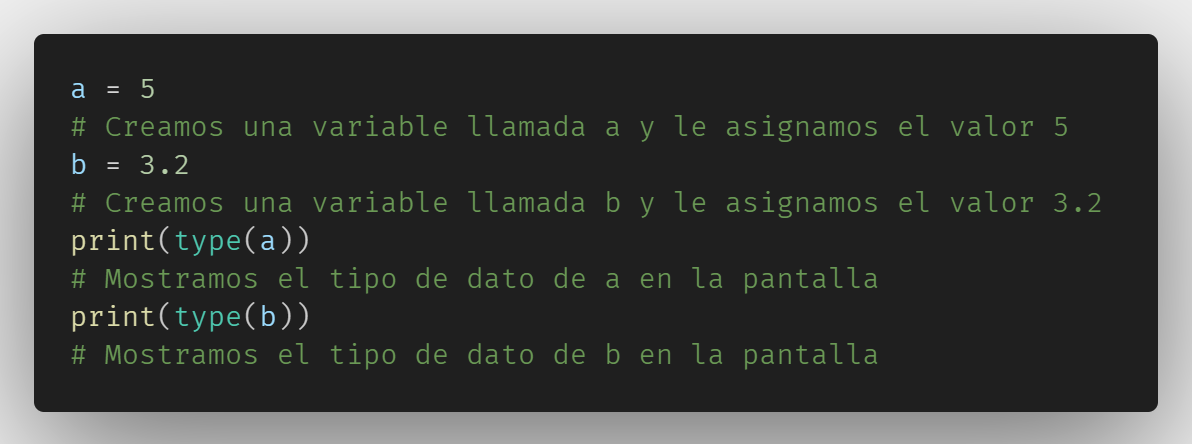 Tipos de datos - Números en Python: Tipos de datos - Números en Python: