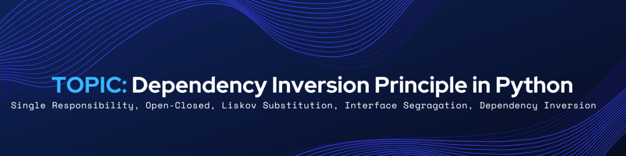 Dependency Inversion Principle Dependency Inversion Principle
