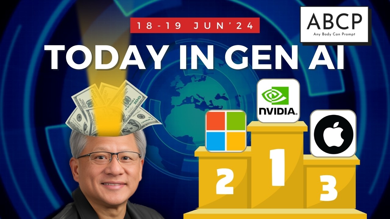 Nvidia Crowned World's Most Valuable Company, Surpassing Microsoft Nvidia Crowned World's Most Valuable Company, Surpassing Microsoft
