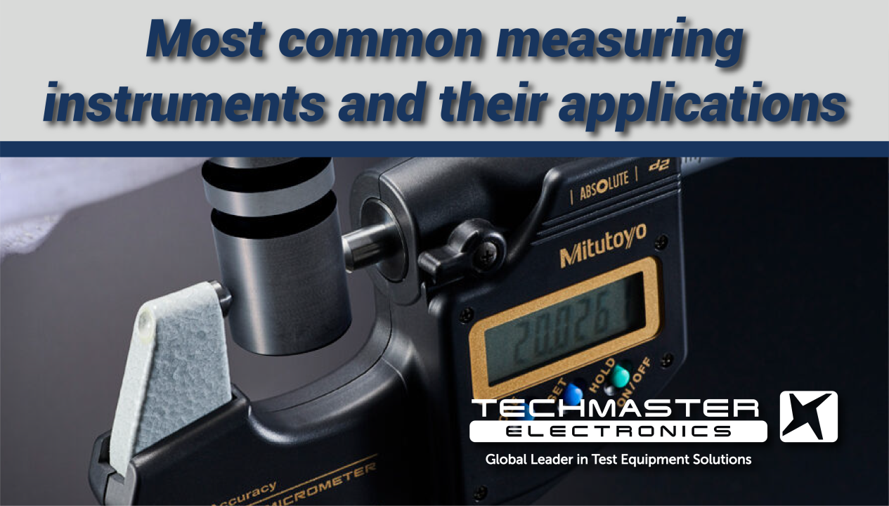 Most common measuring instruments used in metrology. Most common measuring instruments used in metrology.