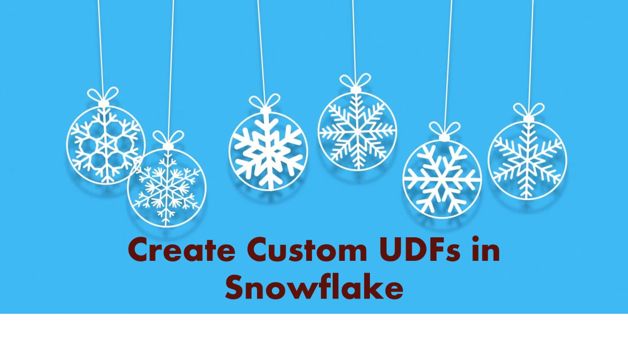 Unlocking Custom Functionality: A Guide to Creating UDFs Unlocking Custom Functionality: A Guide to Creating UDFs
