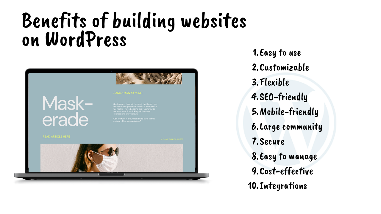 Benefits of building websites on WordPress Benefits of building websites on WordPress