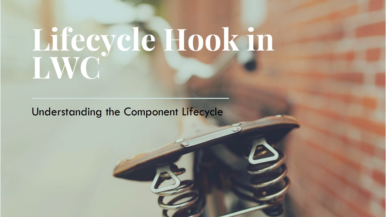 Component lifecycle hook in LWC Component lifecycle hook in LWC