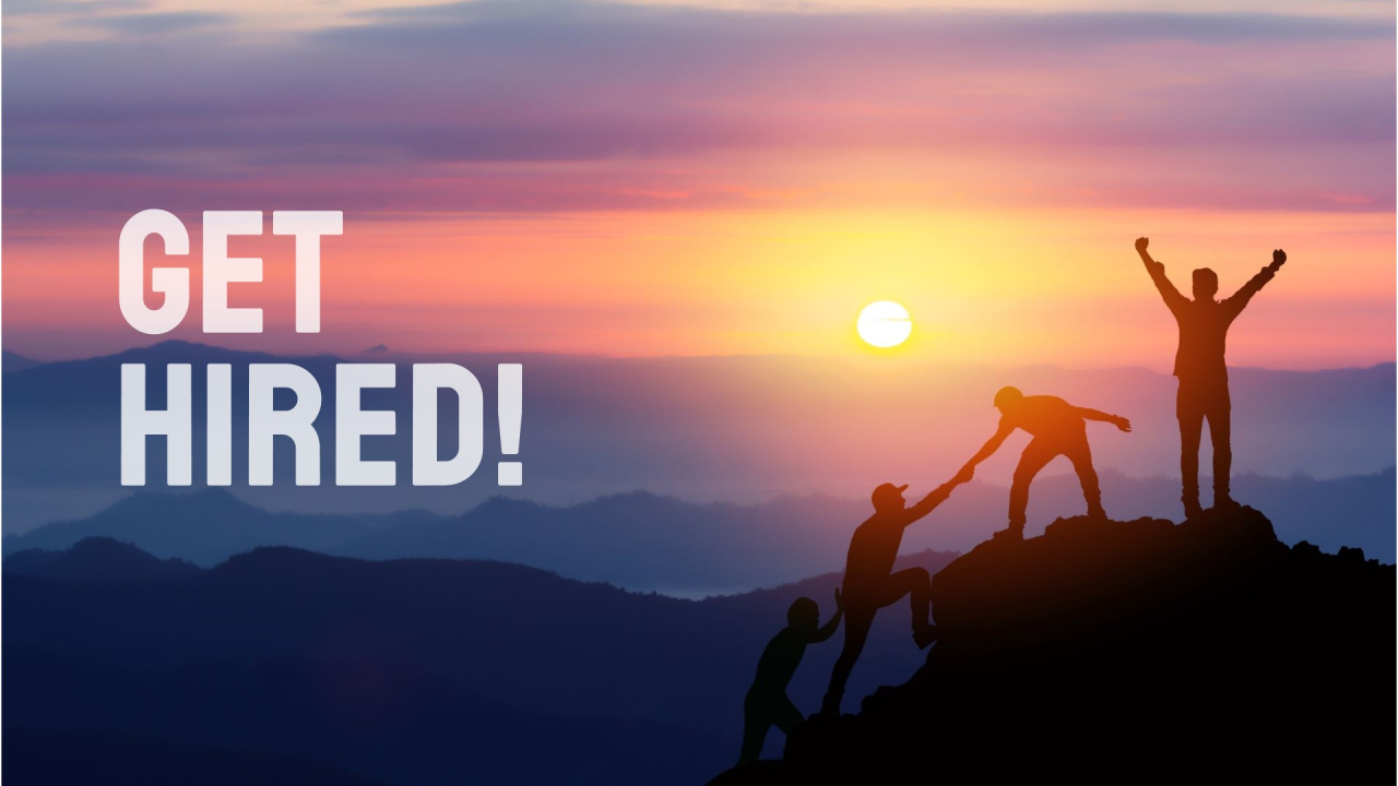 Help you to get a Job Help you to get a Job