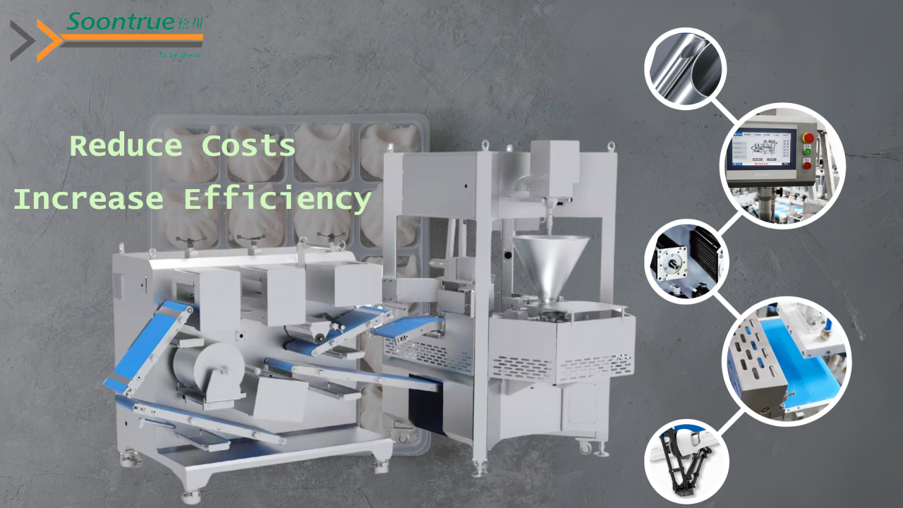 Soontrue Fully Automatic Dumpling Machine To Reduce Costs And Increase ... Soontrue Fully Automatic Dumpling Machine To Reduce Costs And Increase ...