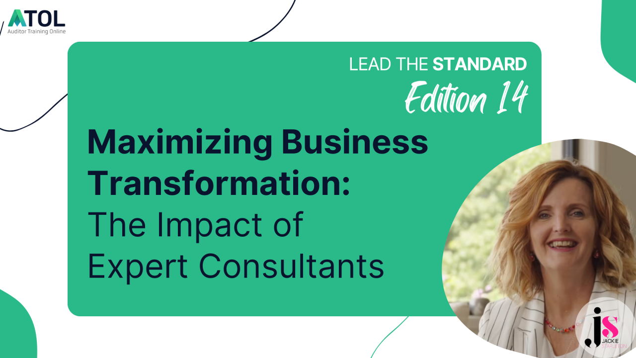 Maximizing Business Transformation: The Impact of Expert Consultants Maximizing Business Transformation: The Impact of Expert Consultants