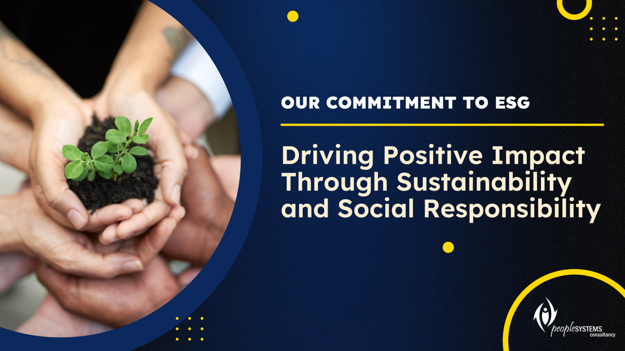 PSC's commitment to ESG PSC's commitment to ESG