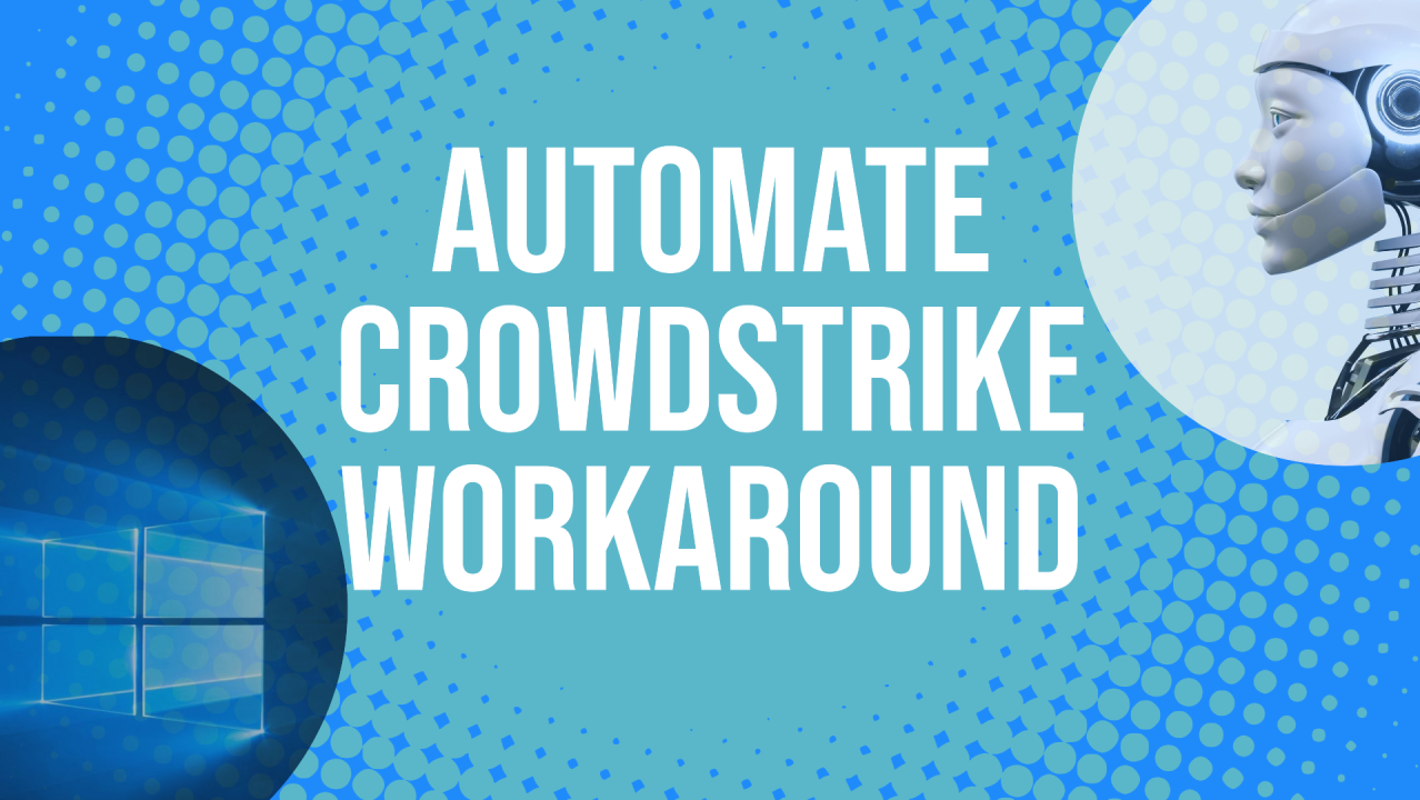 Automating CrowdStrike Workaround Across Multiple Machines. Automating CrowdStrike Workaround Across Multiple Machines.