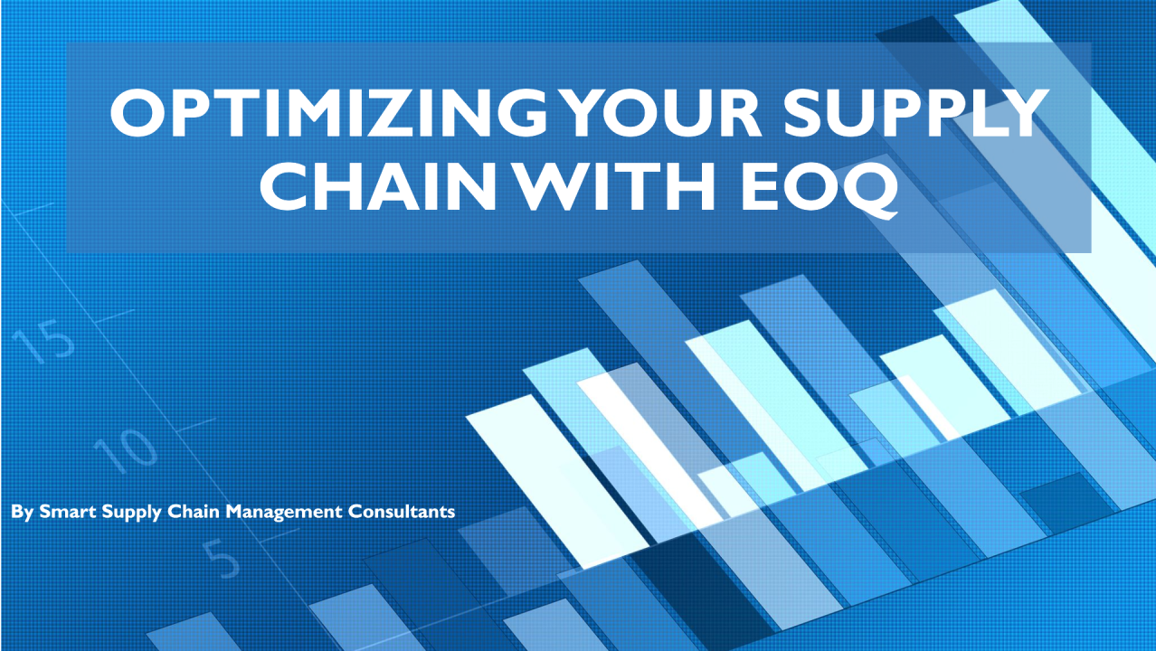 Optimizing Your Supply Chain with EOQ: The Power of Efficiency Optimizing Your Supply Chain with EOQ: The Power of Efficiency