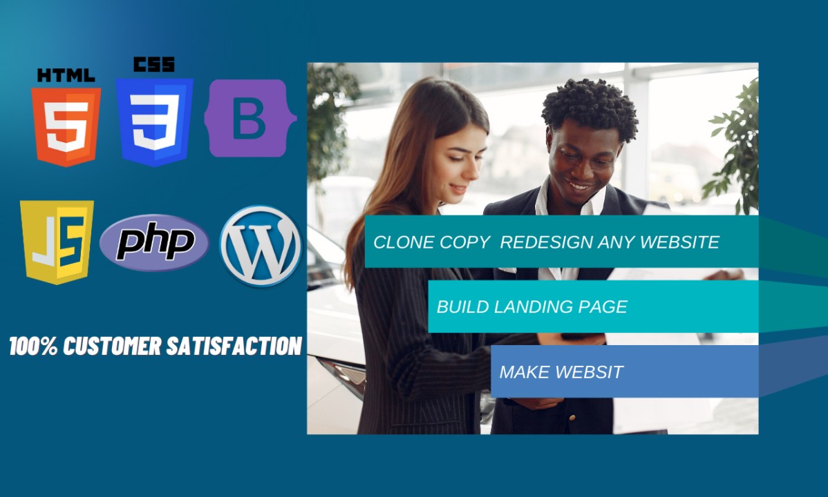 Do you need to clone copy or redesign any website using html css js fast Do you need to clone copy or redesign any website using html css js fast