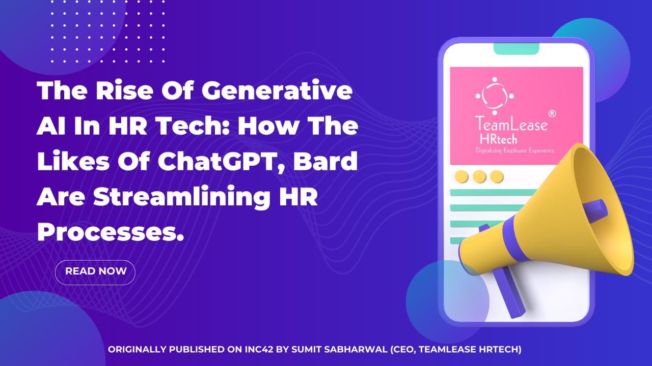 The Rise Of Generative AI In HR Tech: How The Likes Of ChatGPT, Bard ... The Rise Of Generative AI In HR Tech: How The Likes Of ChatGPT, Bard ...