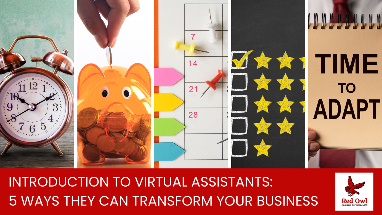 Introduction to Virtual Assistants: 5 Ways They Can Transform Your Business Introduction to Virtual Assistants: 5 Ways They Can Transform Your Business