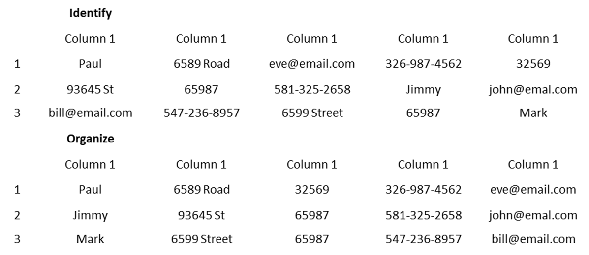 Data Parsing and Formatting Data Parsing and Formatting
