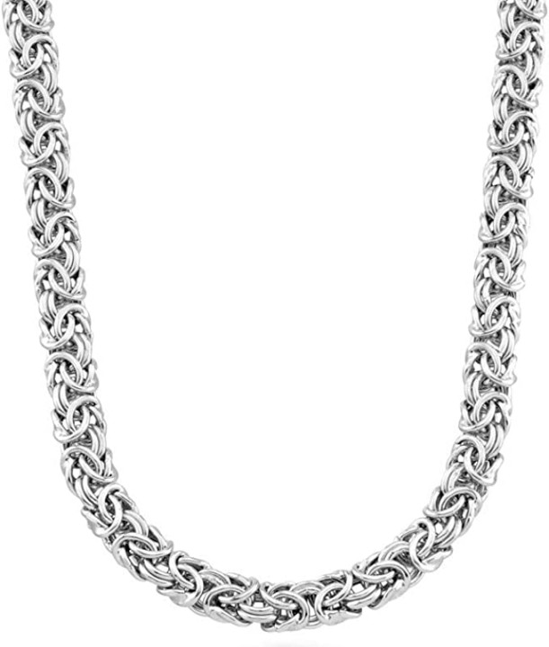 Sterling Silver Byzantine Chains: Timeless Elegance and Intricate Beauty Sterling Silver Byzantine Chains: Timeless Elegance and Intricate Beauty