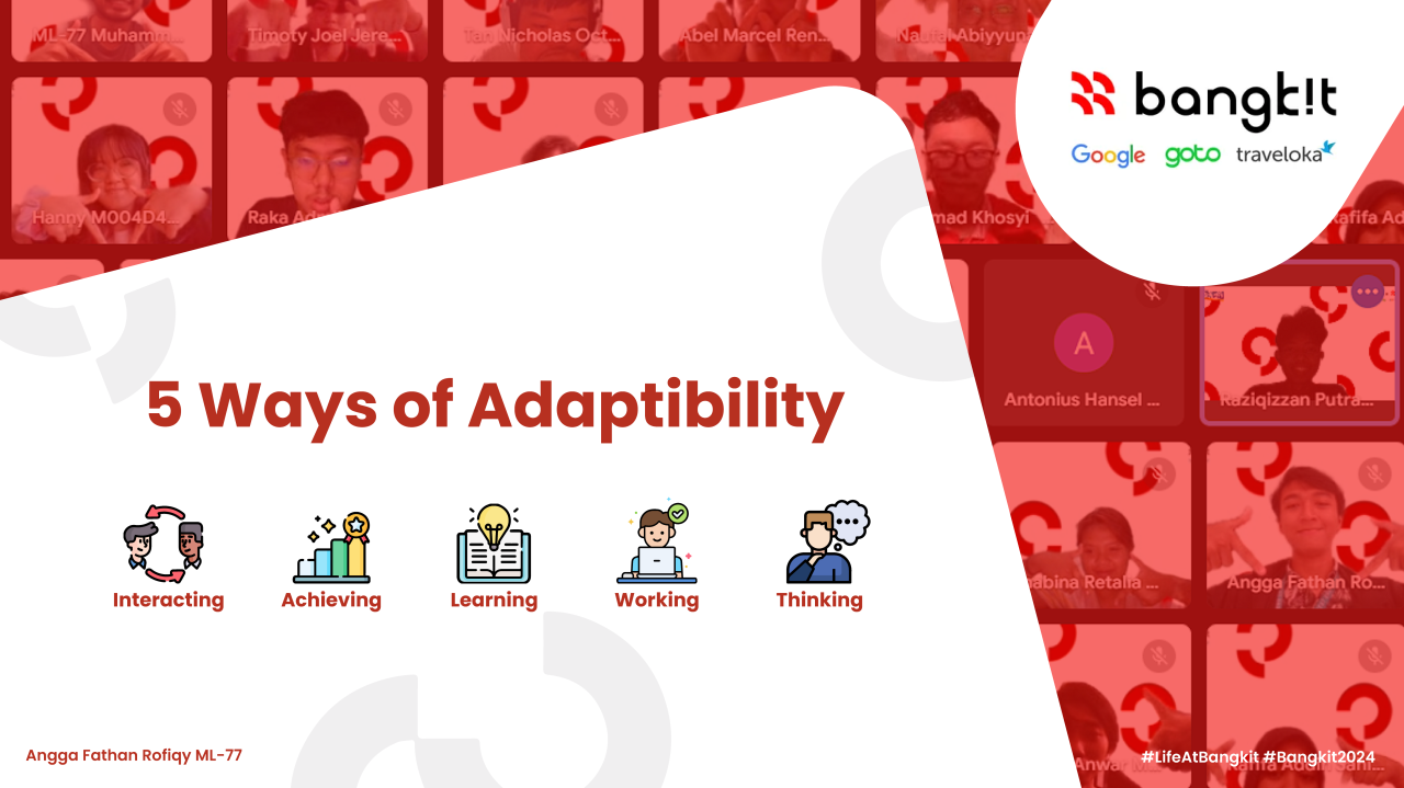 Embracing Adaptability: Navigating the Challenges of Bangkit 2024 Embracing Adaptability: Navigating the Challenges of Bangkit 2024
