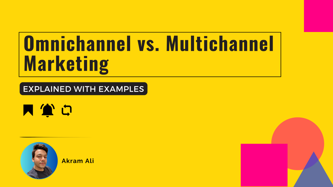 Omnichannel vs. Multichannel Marketing: Do You Know The Difference? Omnichannel vs. Multichannel Marketing: Do You Know The Difference?
