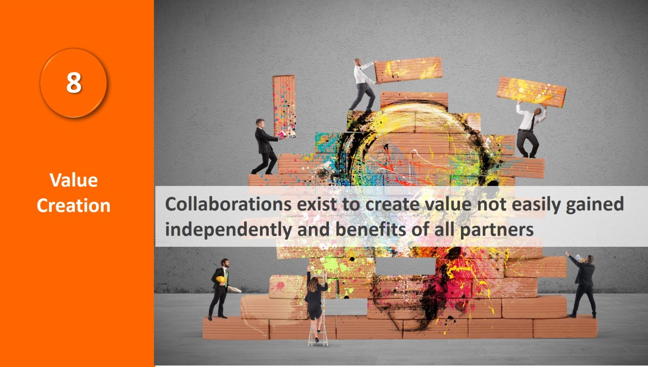 Principle #8 for Collaborative Ecosystem: Value Creation Principle #8 for Collaborative Ecosystem: Value Creation