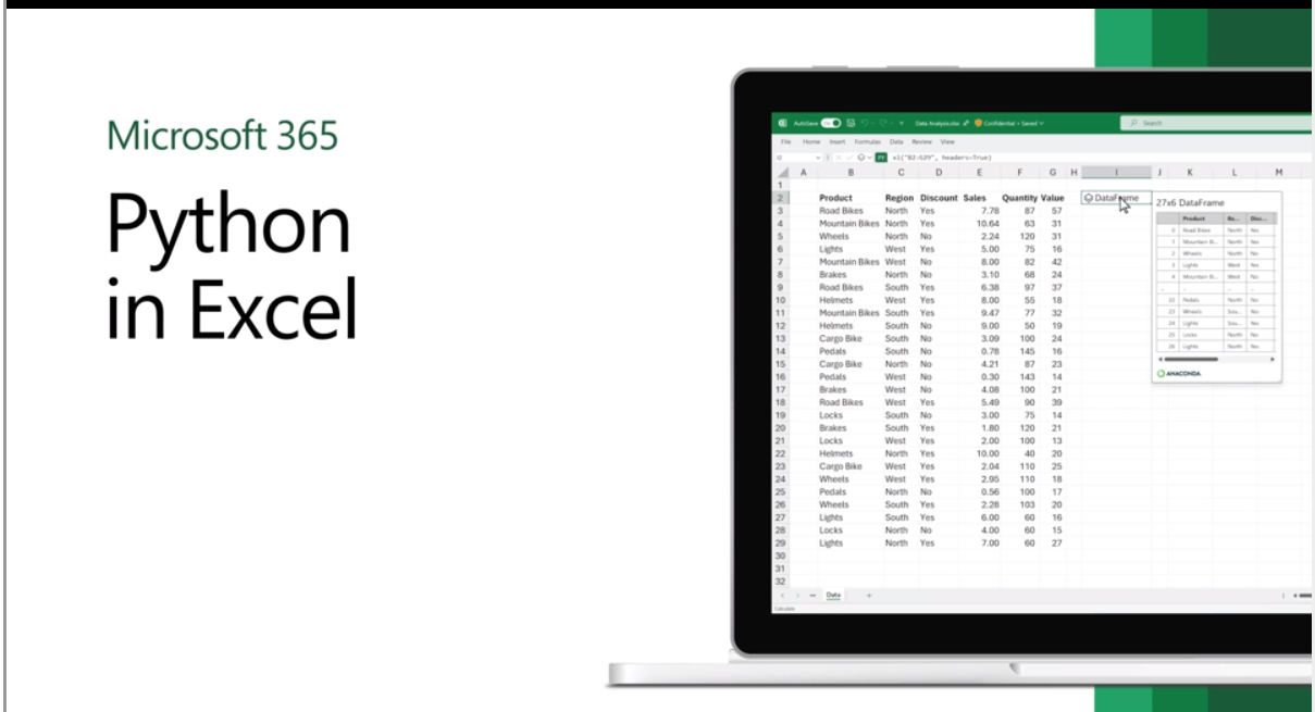 Unveiling Innovation: Microsoft announces Python in Excel - Redefining ... Unveiling Innovation: Microsoft announces Python in Excel - Redefining ...