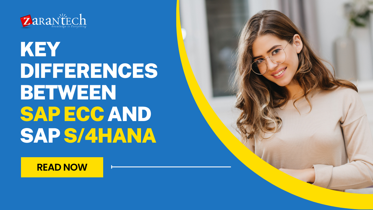 Key differences between SAP ECC and SAP S/4HANA Key differences between SAP ECC and SAP S/4HANA