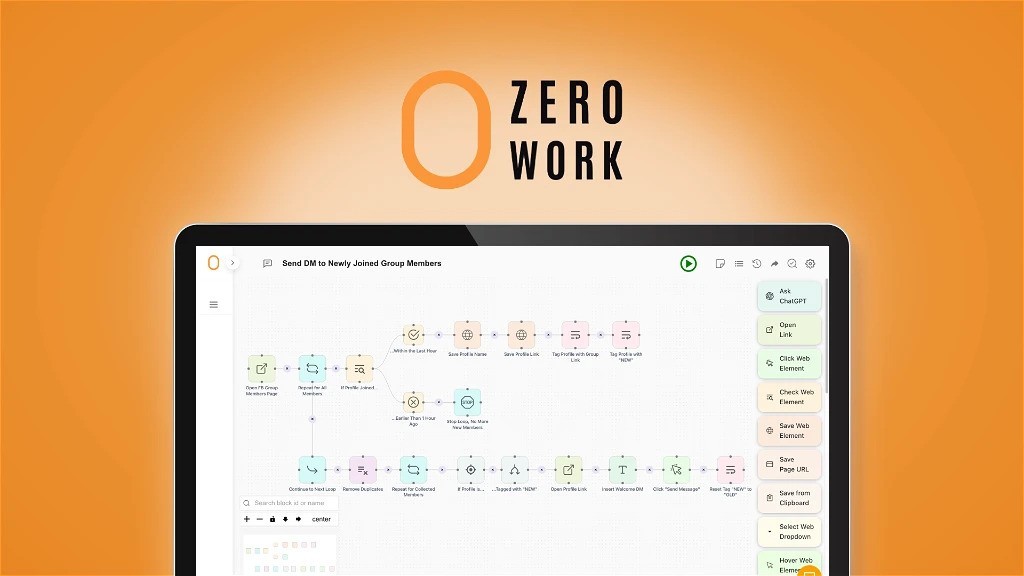 ZeroWork Lifetime Deal | Build & Monetize Automated TaskBots ZeroWork Lifetime Deal | Build & Monetize Automated TaskBots