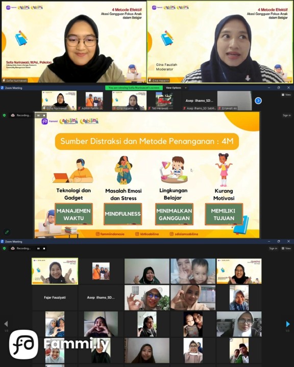 Fammi Indonesia and Sekolah Islam Sabilina Successfully Host Webinar ... Fammi Indonesia and Sekolah Islam Sabilina Successfully Host Webinar ...