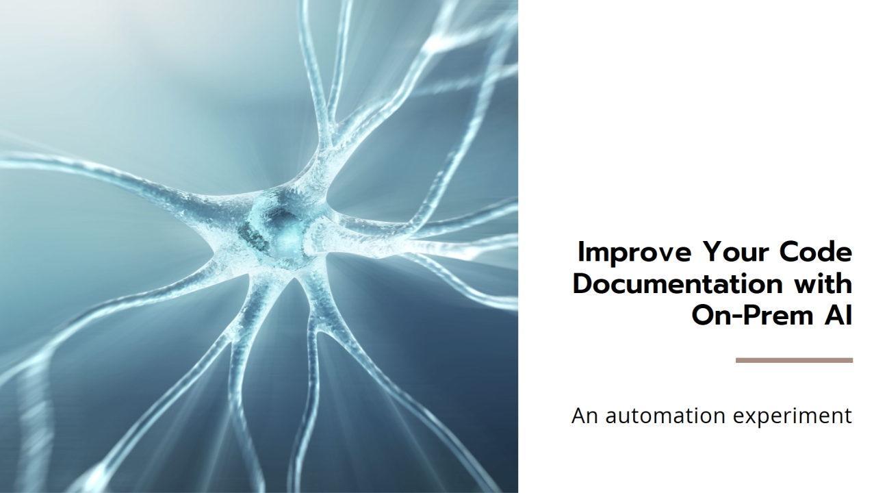 Automating Code Documentation in Secure Environments Using Local AI ... Automating Code Documentation in Secure Environments Using Local AI ...
