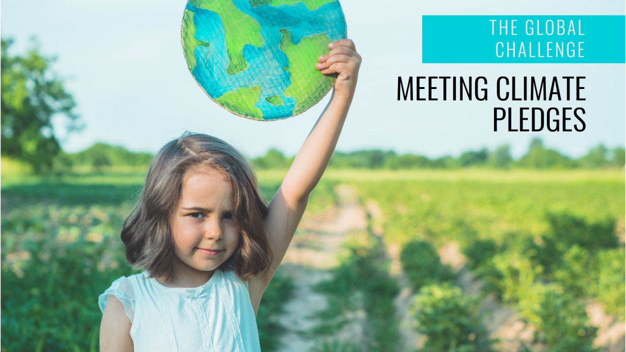 Meeting Climate Pledges: The Global Challenge Meeting Climate Pledges: The Global Challenge