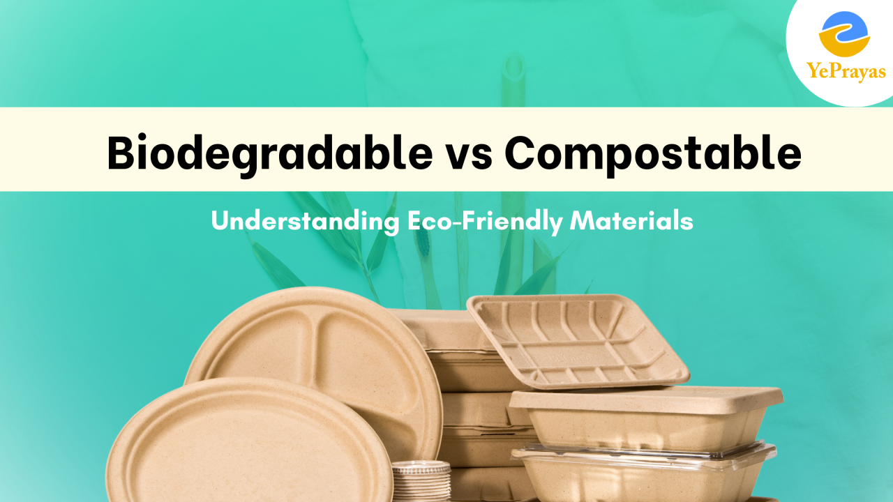 Biodegradable vs. Compostable Biodegradable vs. Compostable
