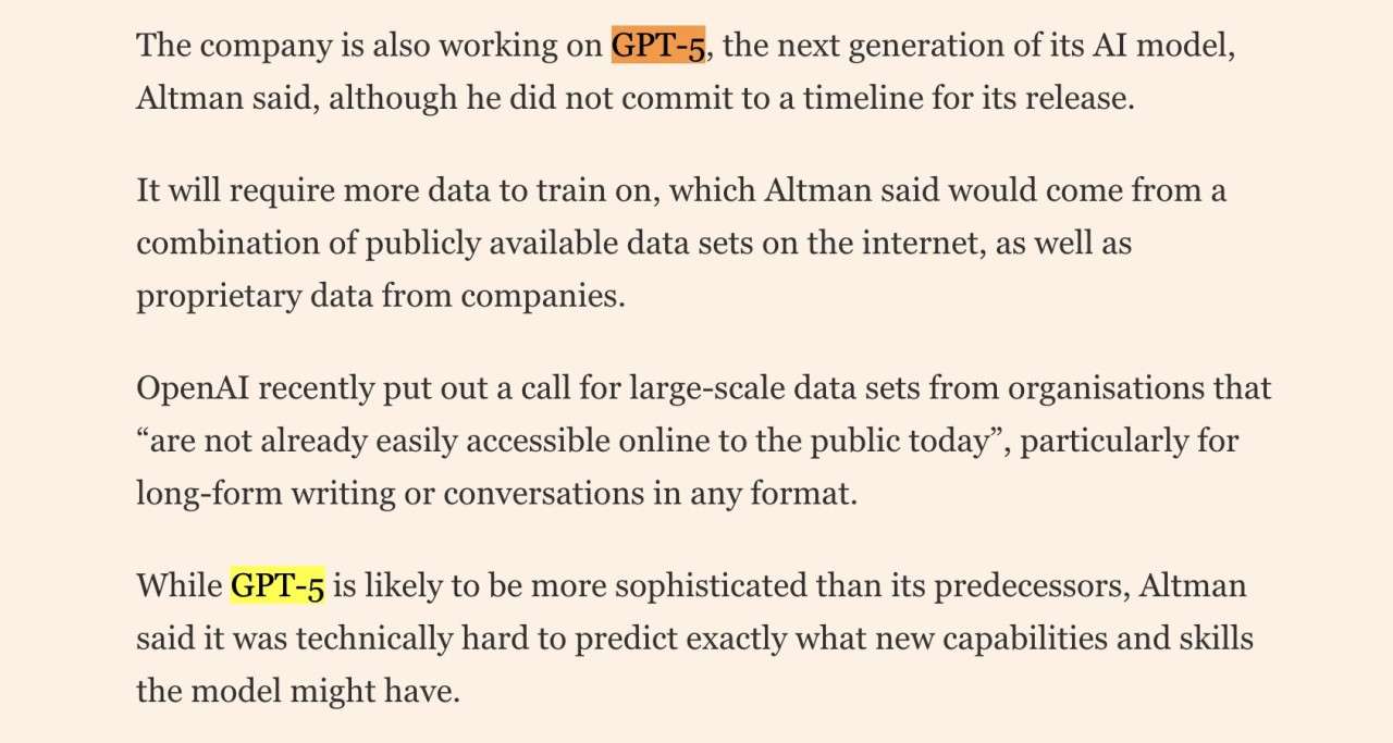 OpenAI is on a bold mission to create GPT5 - full multimodal AI model 🤯 OpenAI is on a bold mission to create GPT5 - full multimodal AI model 🤯