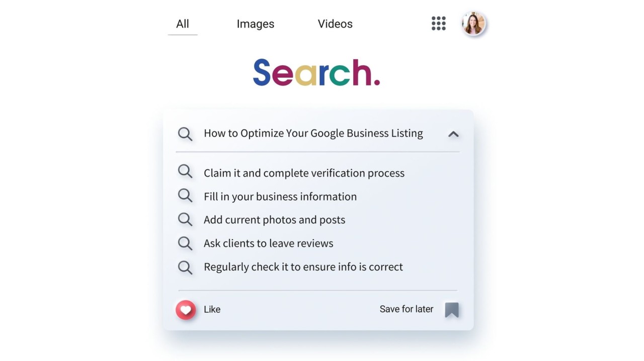 Five Ways to Optimize Your Google Business Listing Five Ways to Optimize Your Google Business Listing