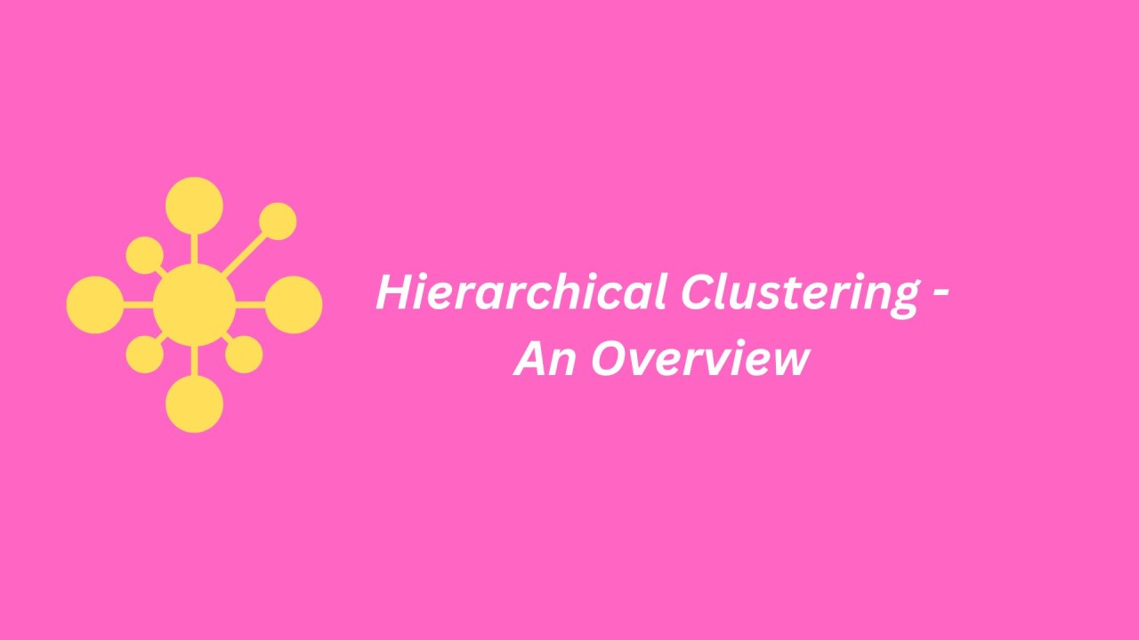 Hierarchical Clustering Hierarchical Clustering