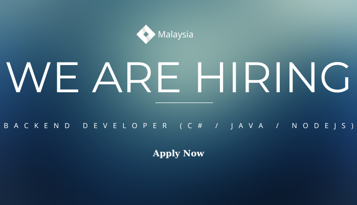 Backend Developer (C# / Java / NodeJs) Backend Developer (C# / Java / NodeJs)