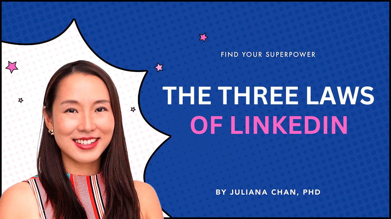 The three laws of LinkedIn The three laws of LinkedIn