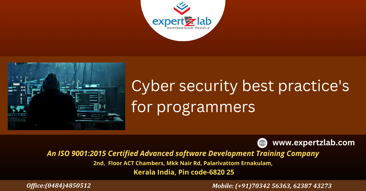 Cybersecurity Best Practices for Programmers Cybersecurity Best Practices for Programmers