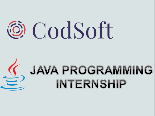 INTERNSHIP EXPERIENCE @CODSOFT INTERNSHIP EXPERIENCE @CODSOFT