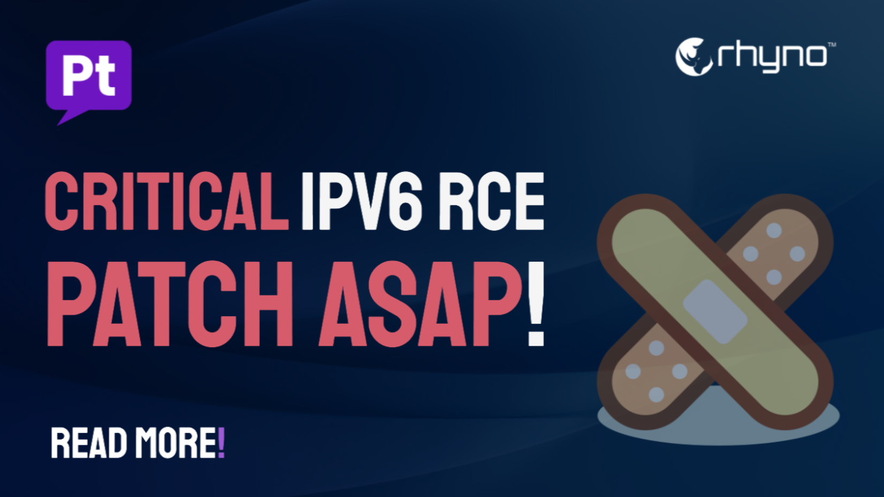Urgent Patch: Windows IPv6 RCE Risk Urgent Patch: Windows IPv6 RCE Risk