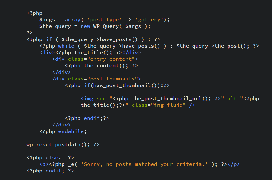 Creating WordPress PHP Fetch Result to Custom Templates with CPT ... Creating WordPress PHP Fetch Result to Custom Templates with CPT ...