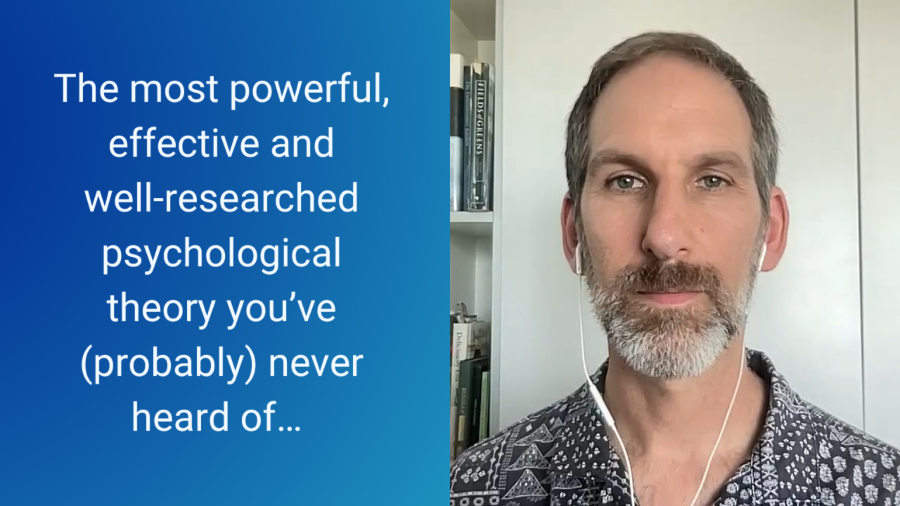 The most powerful, effective, and well-researched psychological theory ... The most powerful, effective, and well-researched psychological theory ...