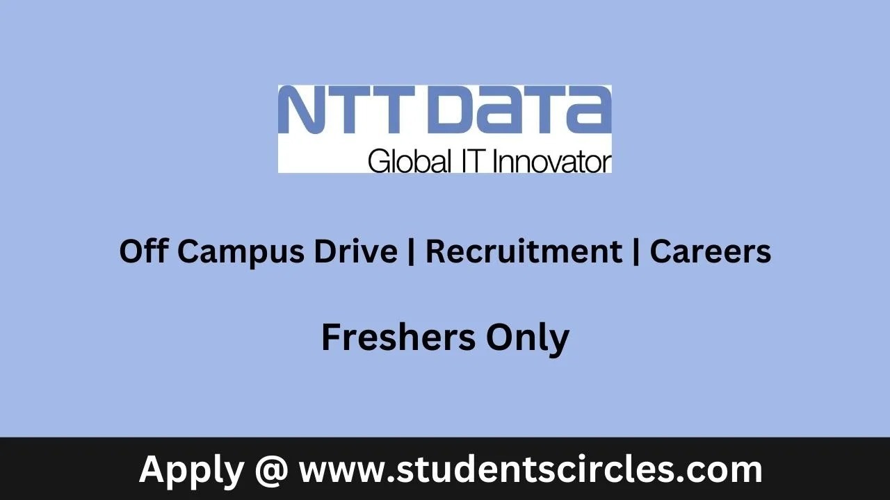 NTT Data Recruitment 2023 | Fresher | Direct Link NTT Data Recruitment 2023 | Fresher | Direct Link