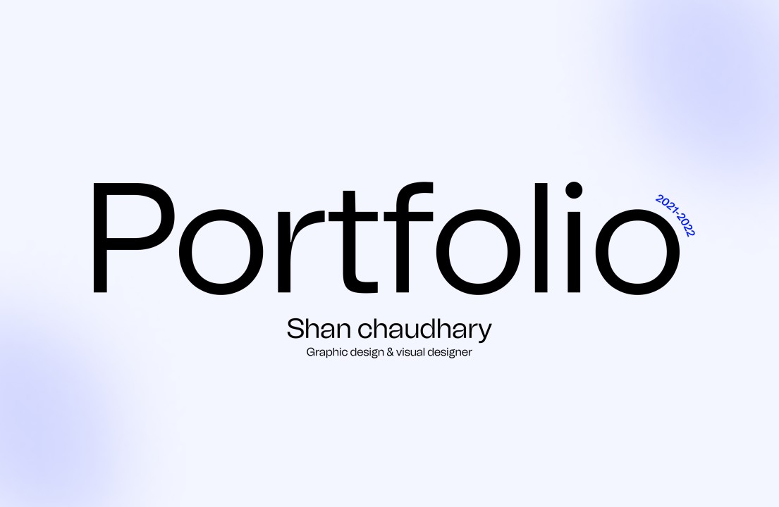 Shan - Portfolio 2021-2022 Shan - Portfolio 2021-2022