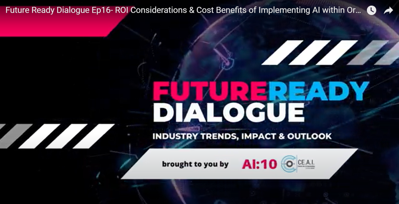 Implementing AI for Maximum ROI and Cost Benefits Implementing AI for Maximum ROI and Cost Benefits