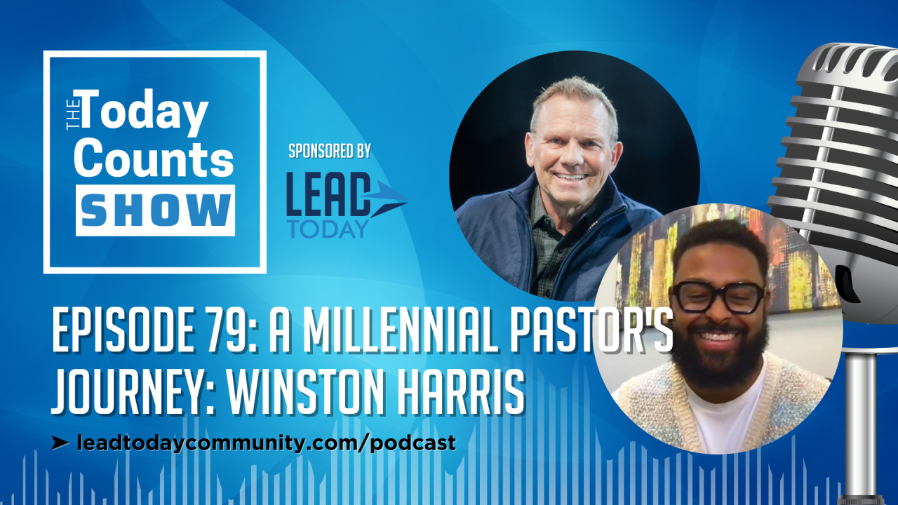 The Today Counts Episode-79 A Millennial Pastor's Journey: Winston Harris The Today Counts Episode-79 A Millennial Pastor's Journey: Winston Harris