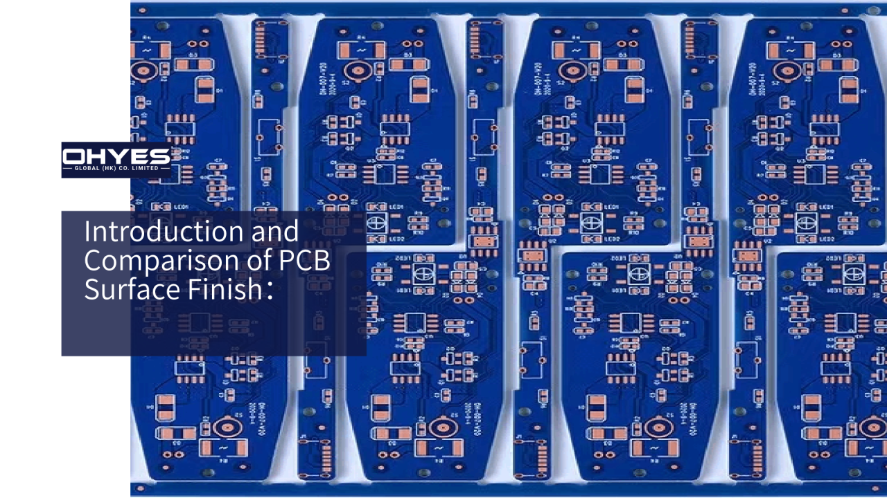 Introduction and Comparison of PCB Surface Finish What's PCB Surface Finish Introduction and Comparison of PCB Surface Finish What's PCB Surface Finish