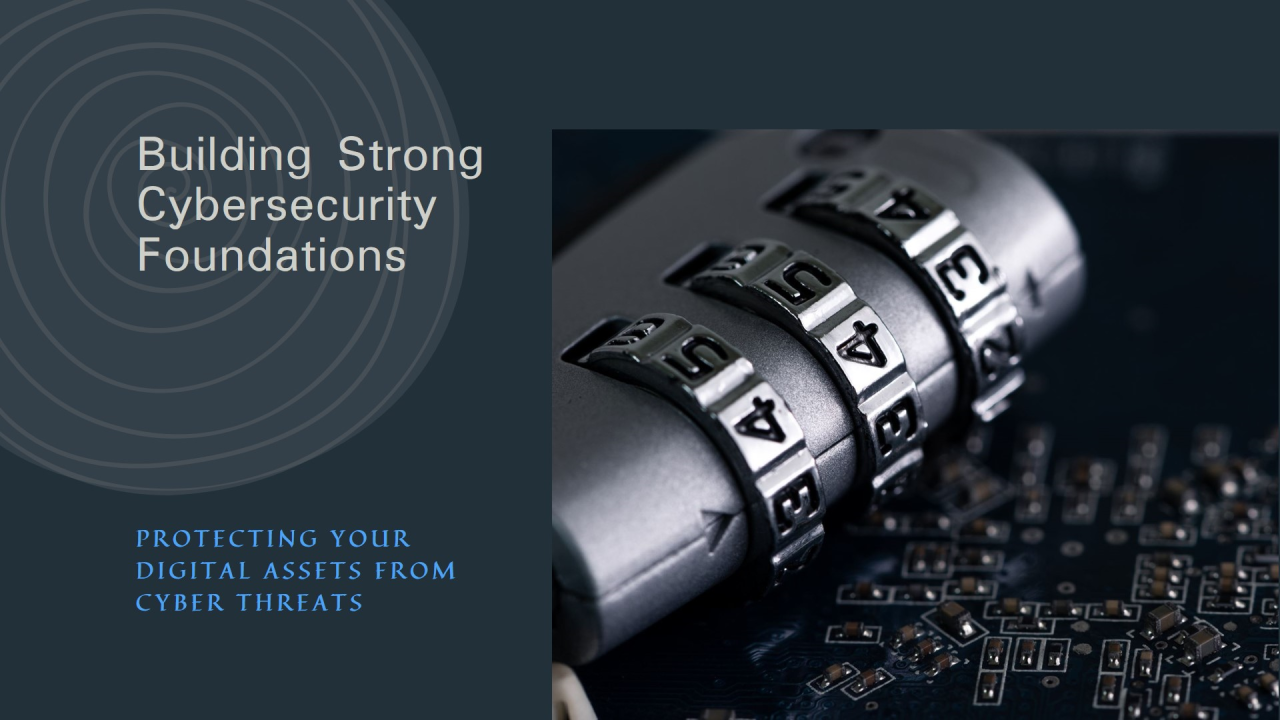 Building Robust Cybersecurity Foundations Building Robust Cybersecurity Foundations