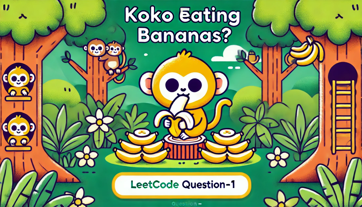 LeetCode Medium - Koko Eating Bananas | Q1 LeetCode Medium - Koko Eating Bananas | Q1