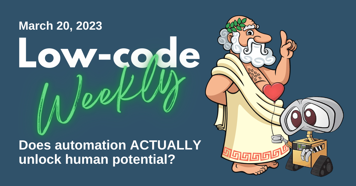 Does low-code ACTUALLY unlock human potential? Does low-code ACTUALLY unlock human potential?