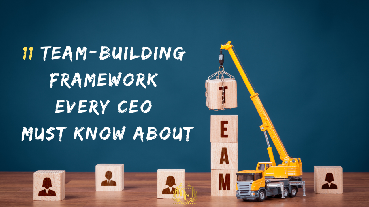 11 Team Building Framework Every CXO Should Know 11 Team Building Framework Every CXO Should Know