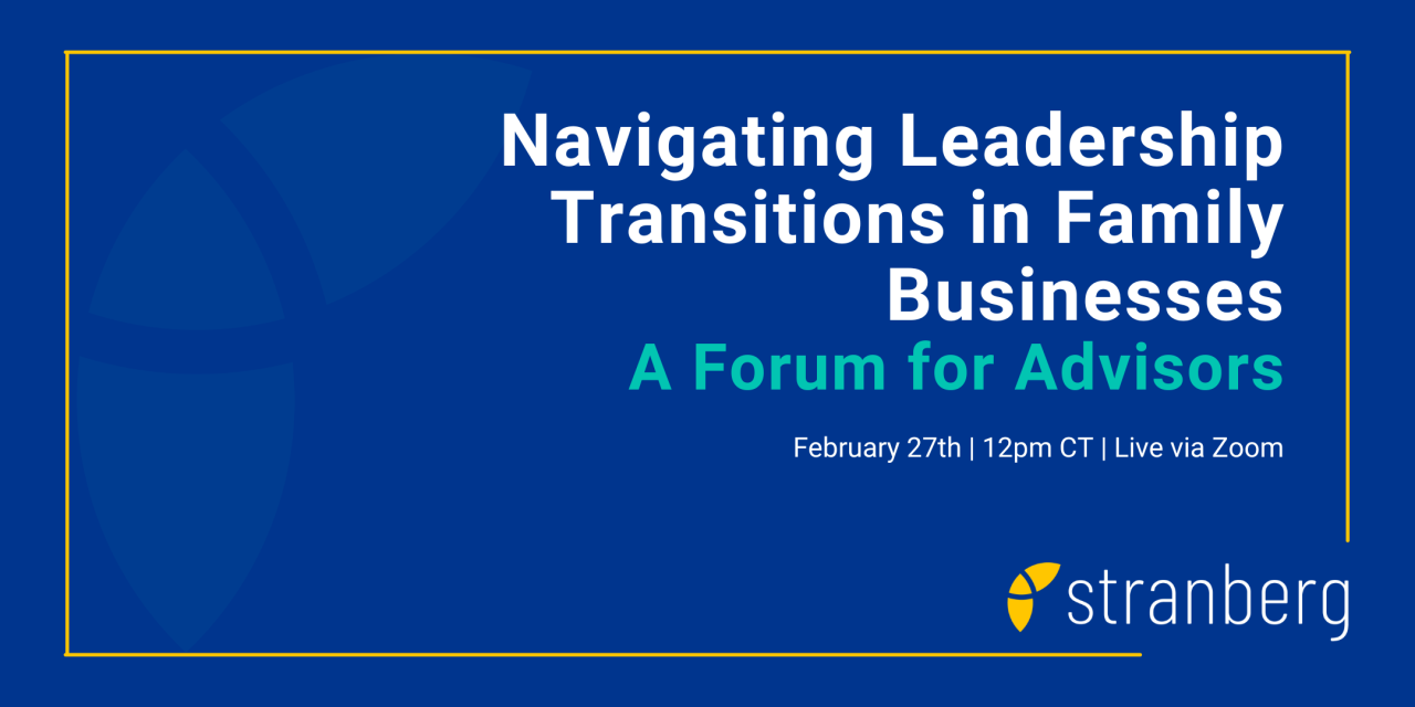 Navigating Leadership Transitions in Family Businesses: A Guide for ... Navigating Leadership Transitions in Family Businesses: A Guide for ...