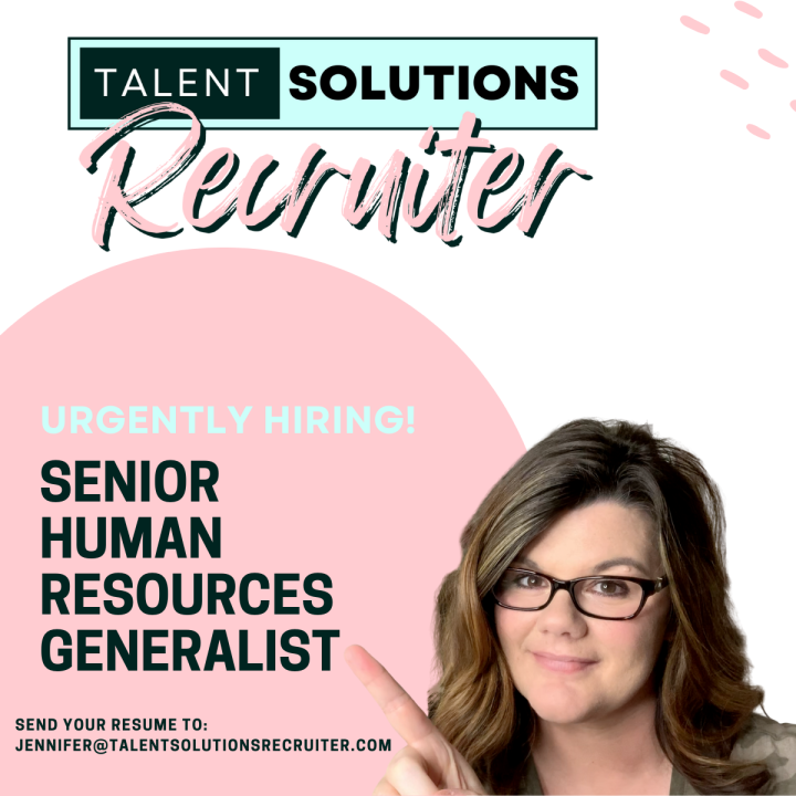 Senior Human Resources Generalist Senior Human Resources Generalist