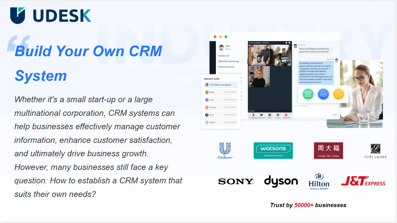 Build Your Own CRM System Build Your Own CRM System